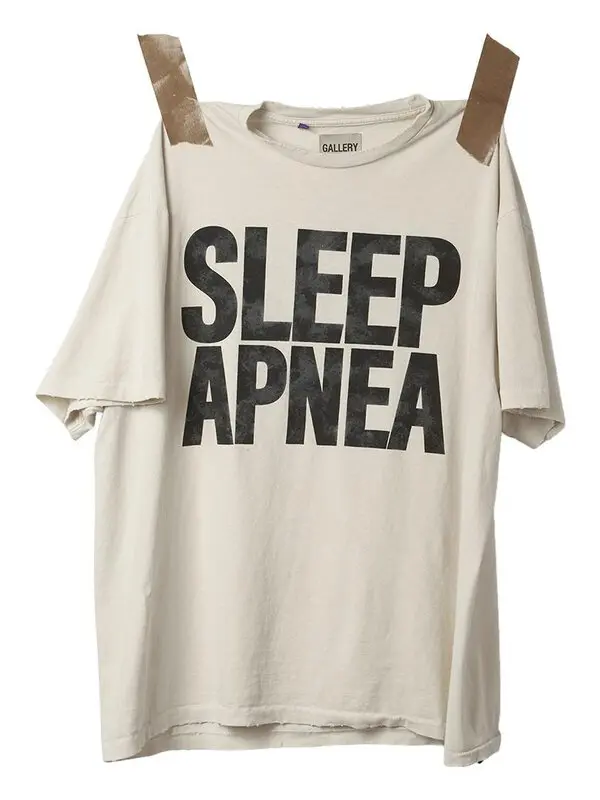 GALLERY DEPT. Sleep Apnea Tee Shirt - Archival White