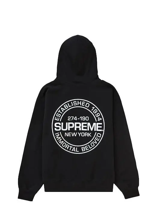 Supreme Immortal Hooded Sweatshirt - Black