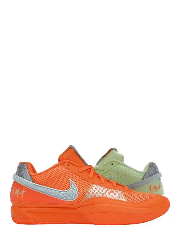 Nike Ja 1 Mismatched Sneakers - Bright Mandarin