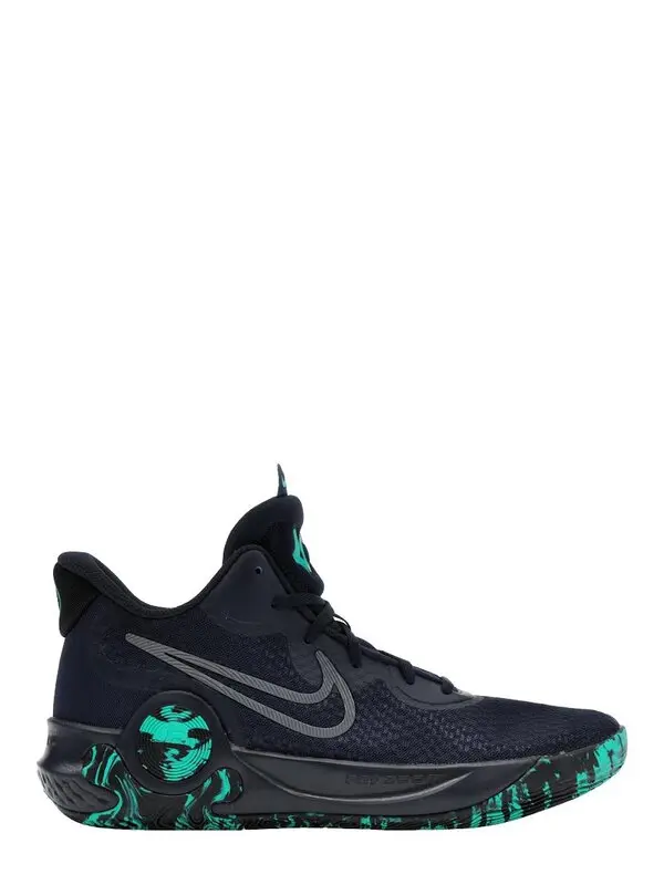 Nike Kd Trey 5 Ix Sneakers - Obsidian/black/clear Emerald