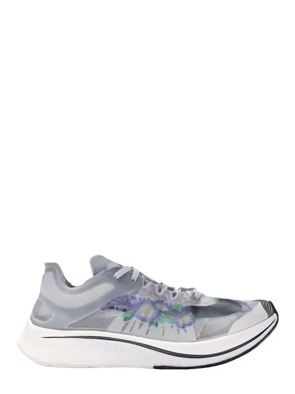 Nike Zoom Fly Floral Sneakers - Pure Platinum/white/black