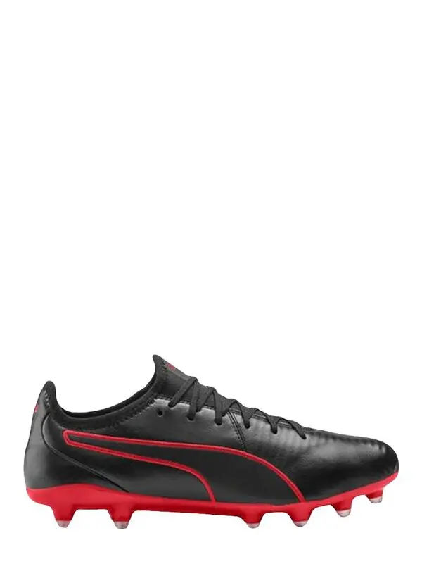 PUMA King Pro Fg - Puma Black/high Risk Red