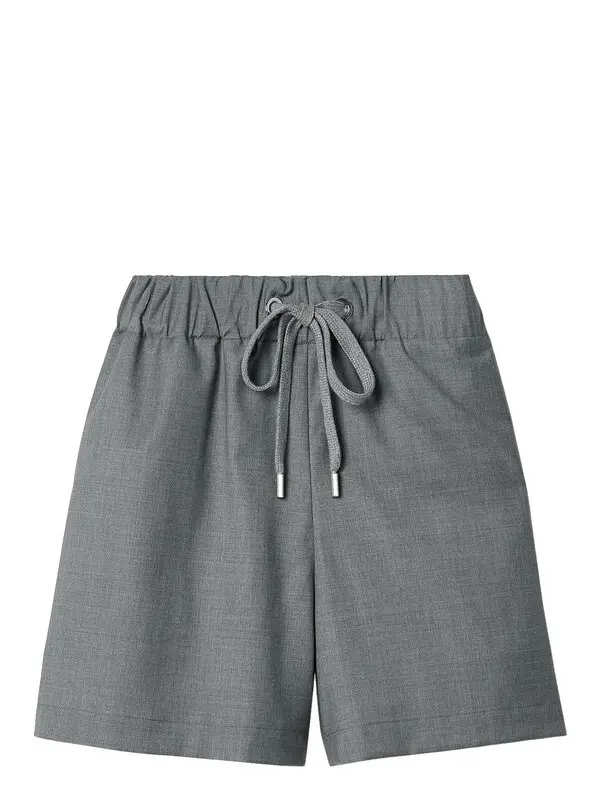 Sasuphi Valentina Wool Shorts - Gray