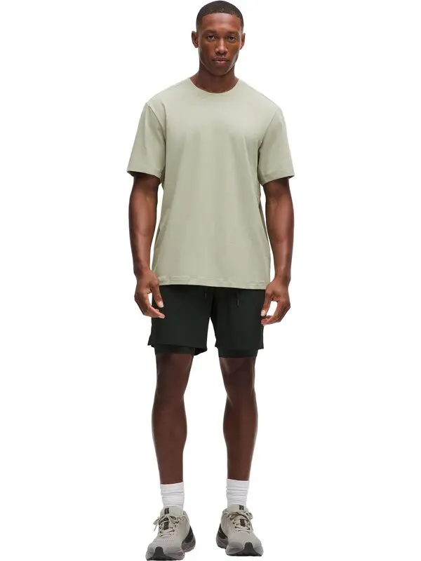 Lululemon Zeroed In Short-sleeve Shirt - Fog Green
