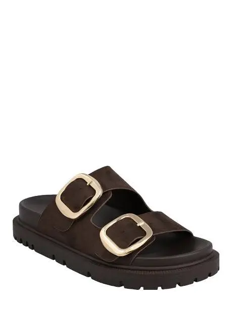 Mia Gen Slide Sandal - Chocolate