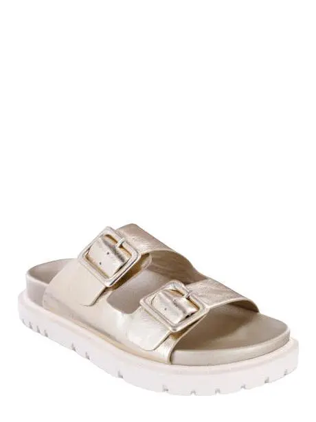 Mia Gen Slide Sandal - Gold