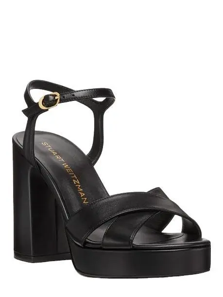 STUART WEITZMAN Dayna Platform Sandal - Black