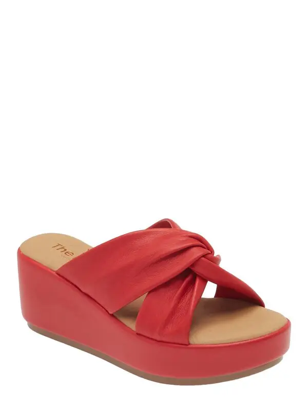 The Flexx Theo Platform Sandal - Corallo