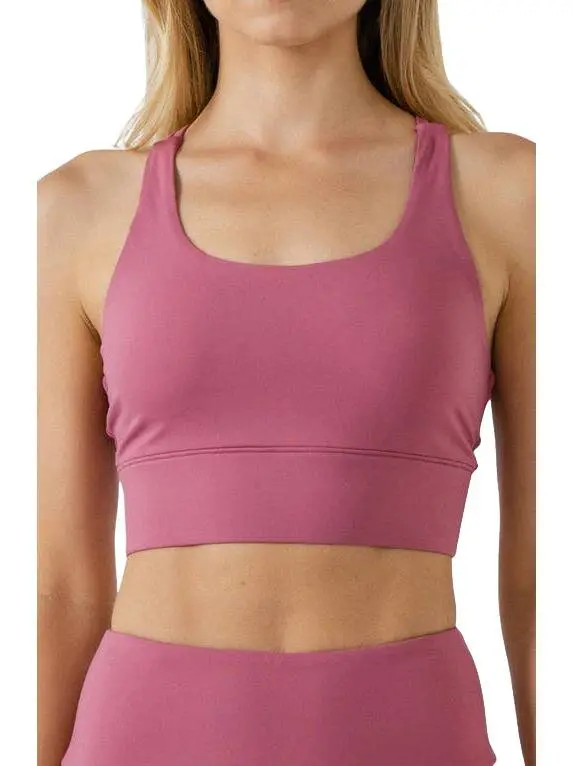 GREY LAB Sports Bra - Cassis