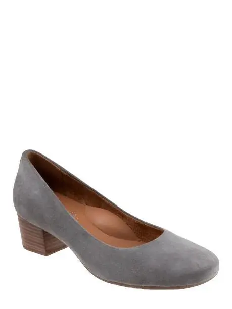 Softwalk Lynn Pumps - Grey Suede
