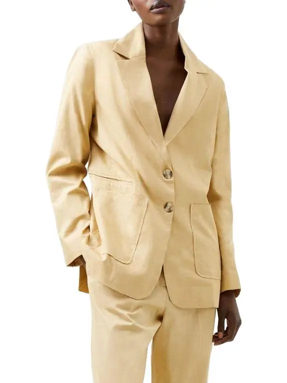 French Connection Alania Blazer - Biscotti