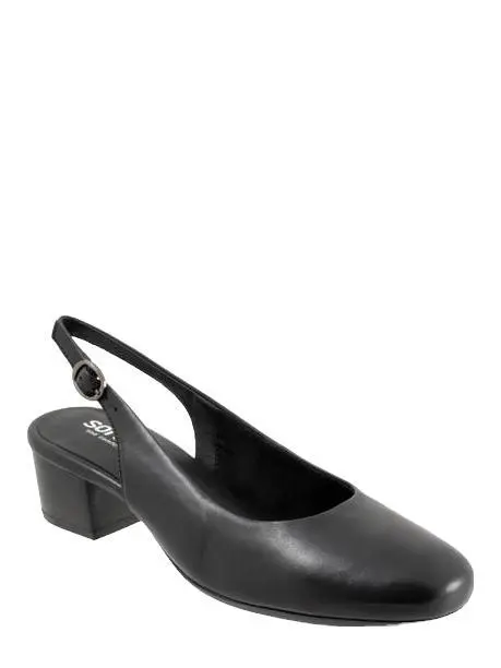 Softwalk Largo Slingback Pumps - Black