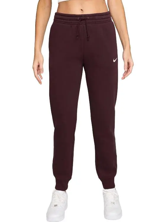 Nike Phoenix Fleece Mid-rise Joggers - 652 Bgycrh/sail
