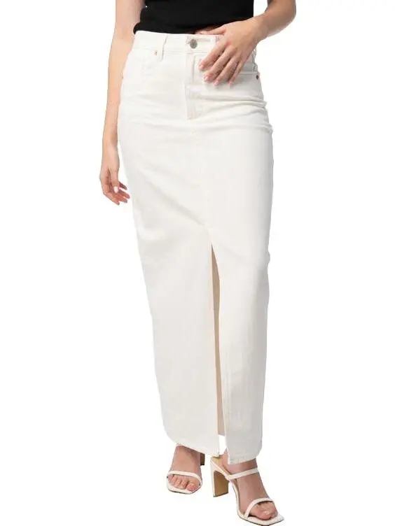 Blanknyc High Rise Maxi Denim Skirt - See You Again