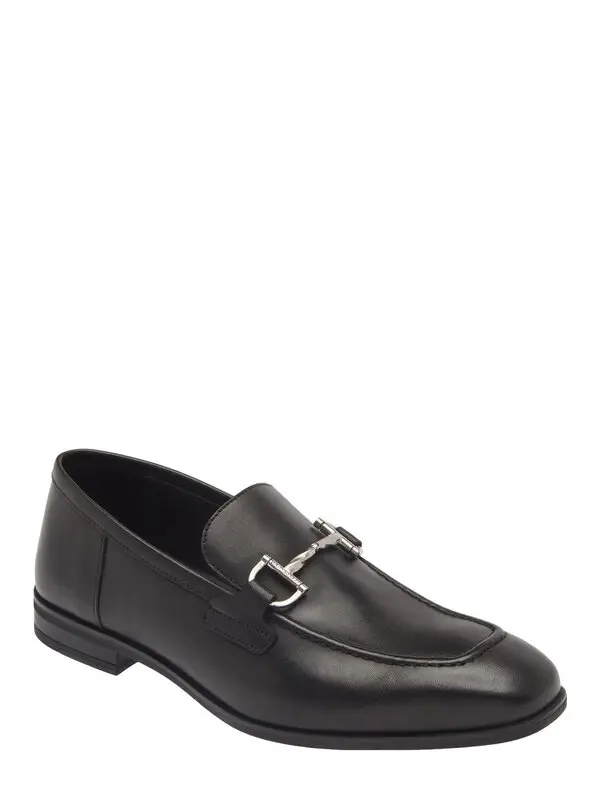 STUART WEITZMAN Simon Twistbit Loafer - Black