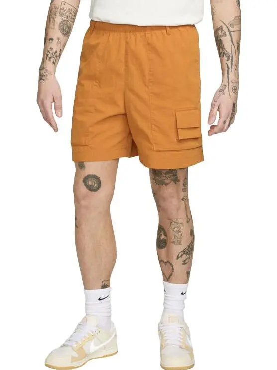 Nike Life Drawstring Cargo Camp Shorts - Monarch/monarch