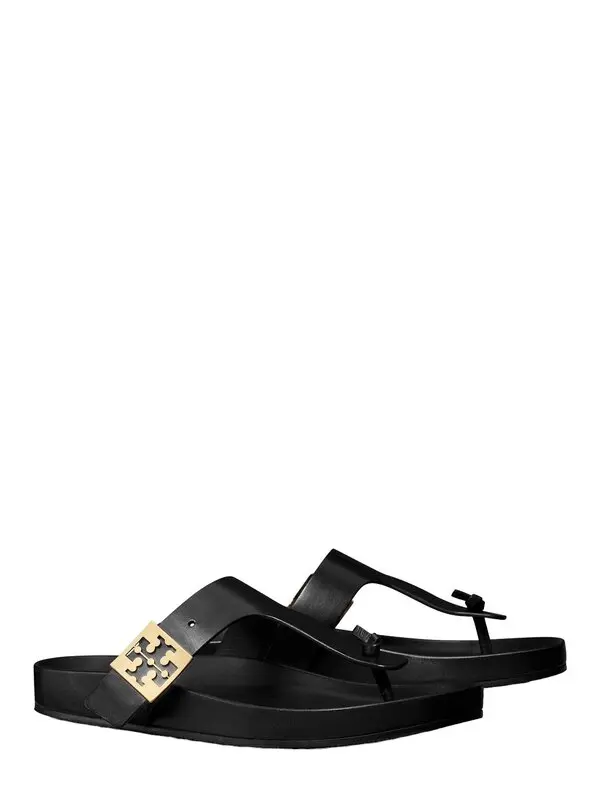 Tory Burch Mellow Thong Sandal - Perfect Black/perf