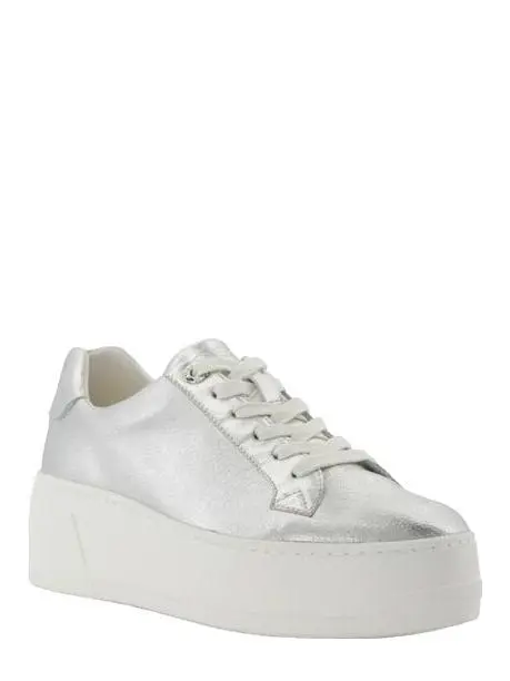 Dune London Episode Platform Sneakers - Silver