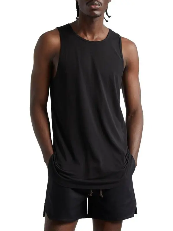 JKEEFER Loose Fit Tank - Black