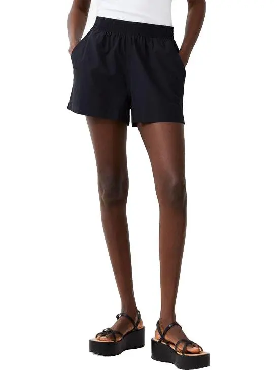 French Connection Poplin Short - Black