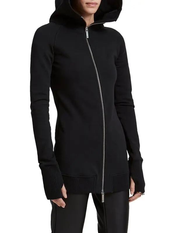 MARCELLA Prospect Front Zip Hoodie - Black