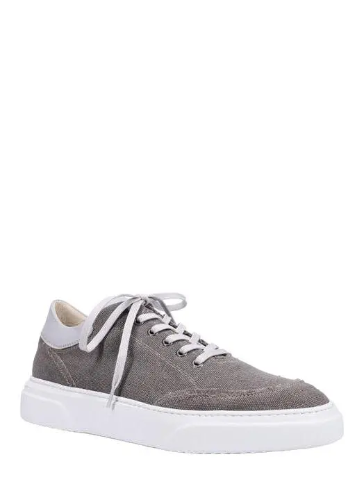 Ron White Maverick Low Top Denim Sneaker - Taupe