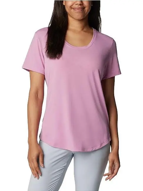 Columbia Slack Water Knit Tee Ii - Purple