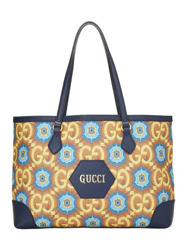 Gucci Coated Canvas Ophidia Tote - Multi