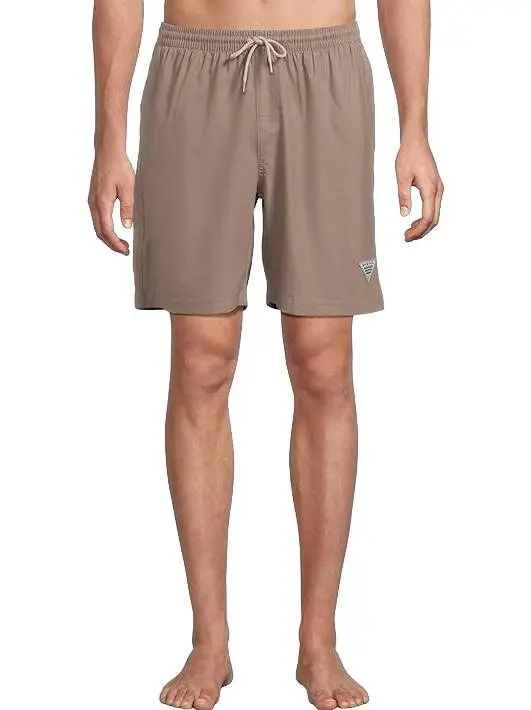 Columbia Pfg Rambler Swim Shorts - Brown