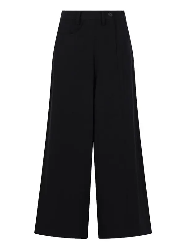 Yohji Yamamoto Baggy Trousers - Black