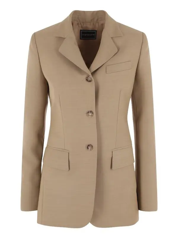 10 CORSO COMO Single-breasted Jacket - Beige
