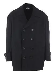 Comme Des Garçons Padded Double-breasted Coat - Black