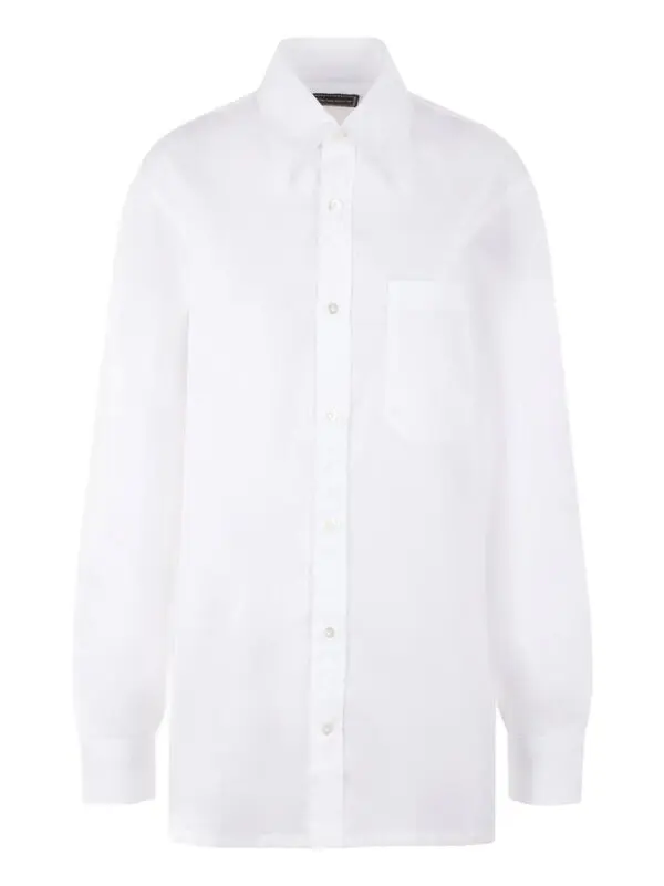 10 CORSO COMO Cotton Poplin Shirt - White