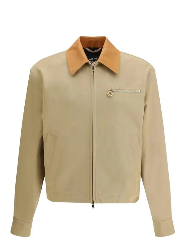Versace Cotton Jacket - Beige