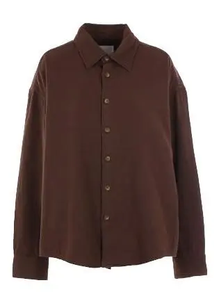 MYTHINKS Oversized Shirt - Mocha