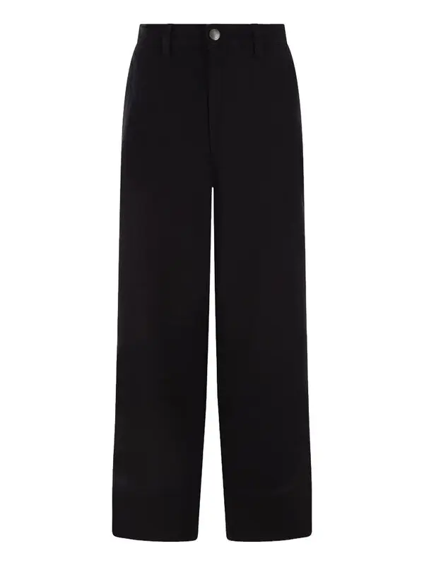 CHARLES JEFFREY Loose Fit Cargo Pants - Black