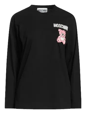 Moschino Embellished T-shirt - Black