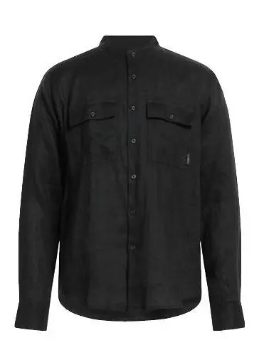 John Richmond Shirt Size Linen - Black