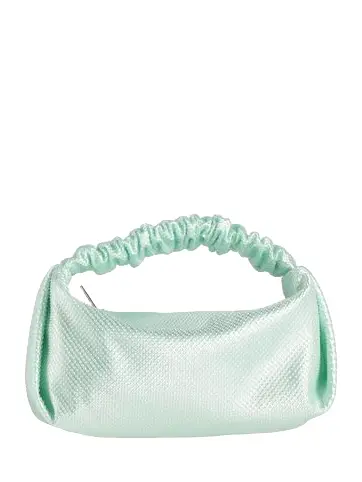 Alexander Wang Handbag With Brand Logo And Crystals - Green