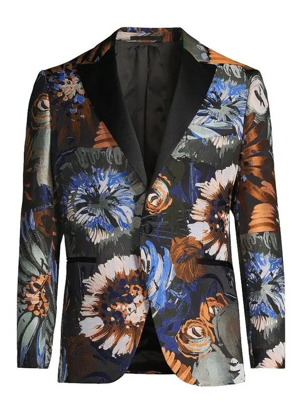Pal Zileri Floral Dinner Jacket - Multi