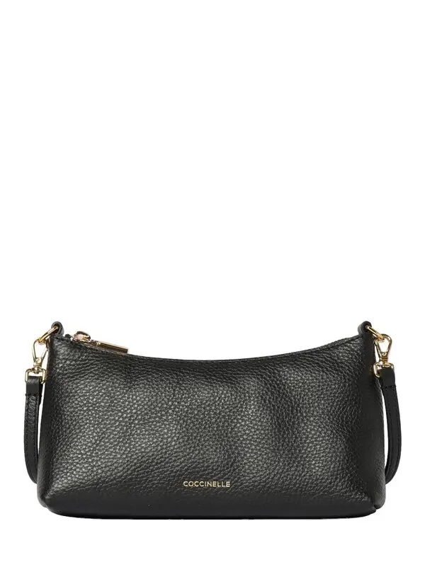 COCCINELLE Metal Chain Mini Bag - Black