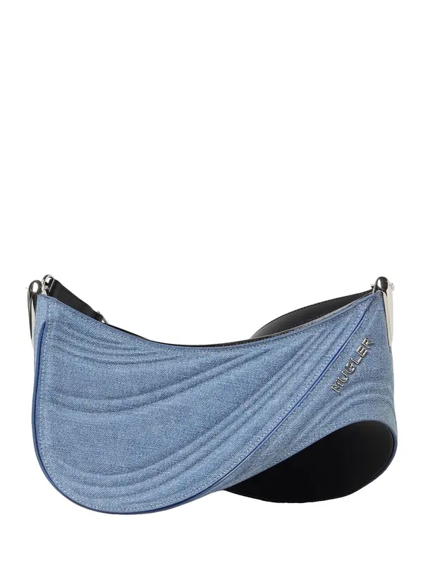 MUGLER Shoulder Bag - Blue