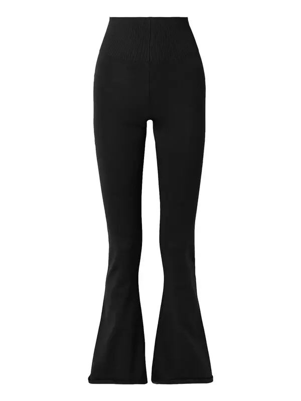 Nike Stretch-jersey Flared Leggings - Black