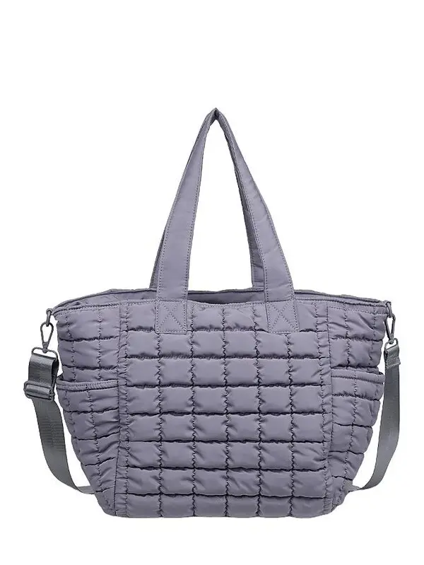 SOL AND SELENE Dreamer Puffer Extra Large Tote - Grey