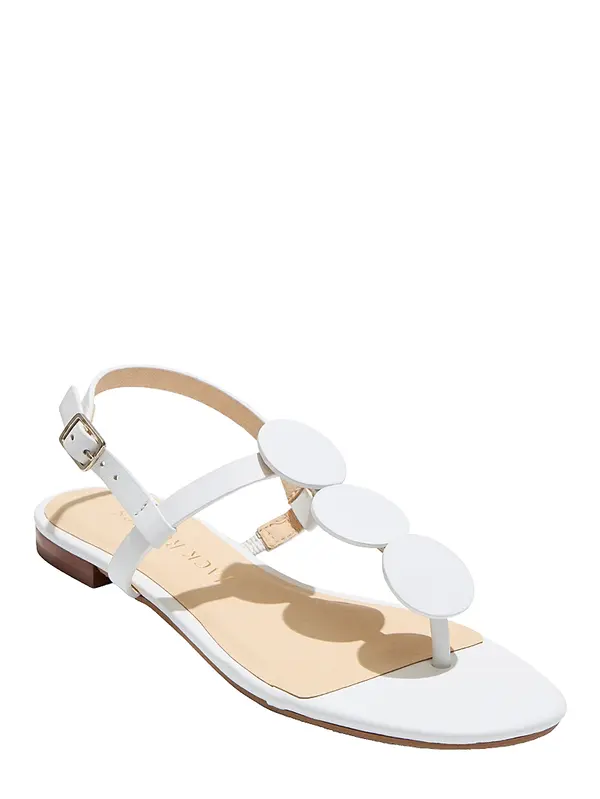 Jack Rogers Worth Thong Sandals - White