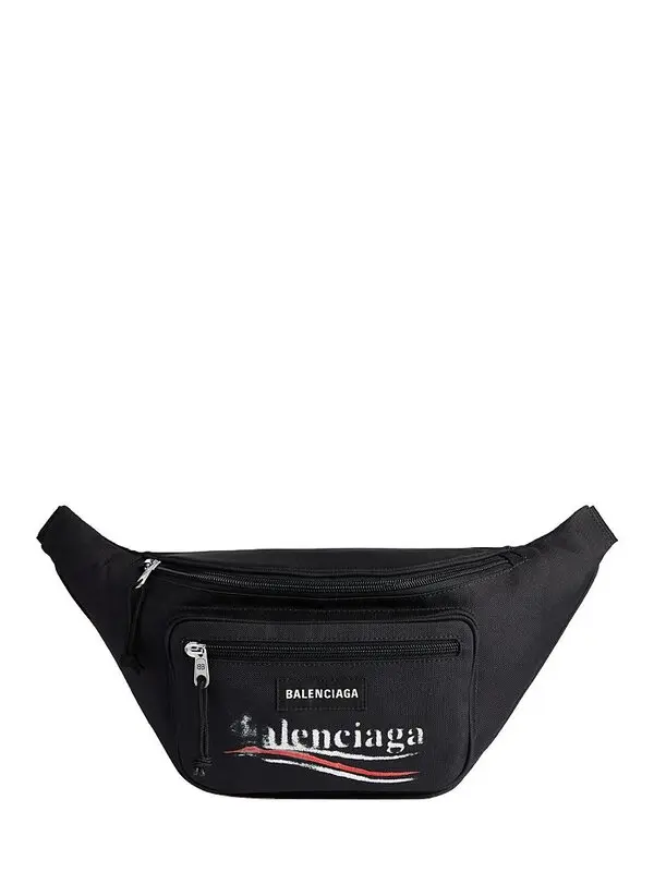 Balenciaga Explorer Beltpack - Black