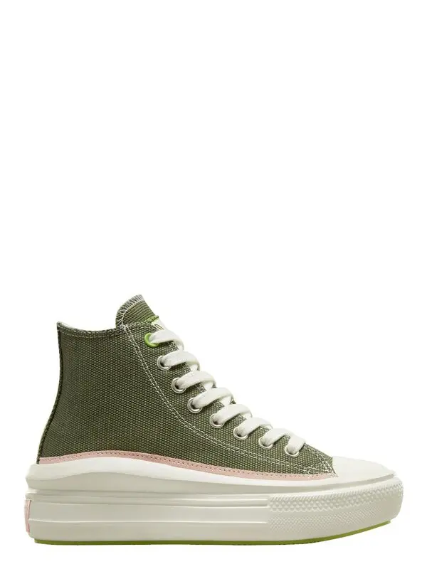 CONVERSE Chuck Taylor All Star Move High Mixed Material Utility - Green