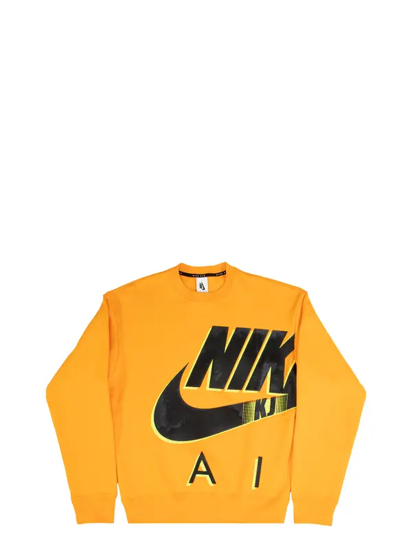 Nike X Kim Jones Nrg Am Fleece Crew 'circuit - Orange