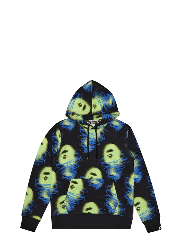 A BATHING APE Storm Pullover Hoodie - Black