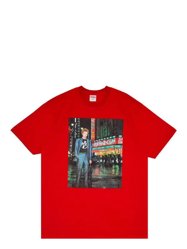 Supreme X Pil Live In Tokyo Tee - Red